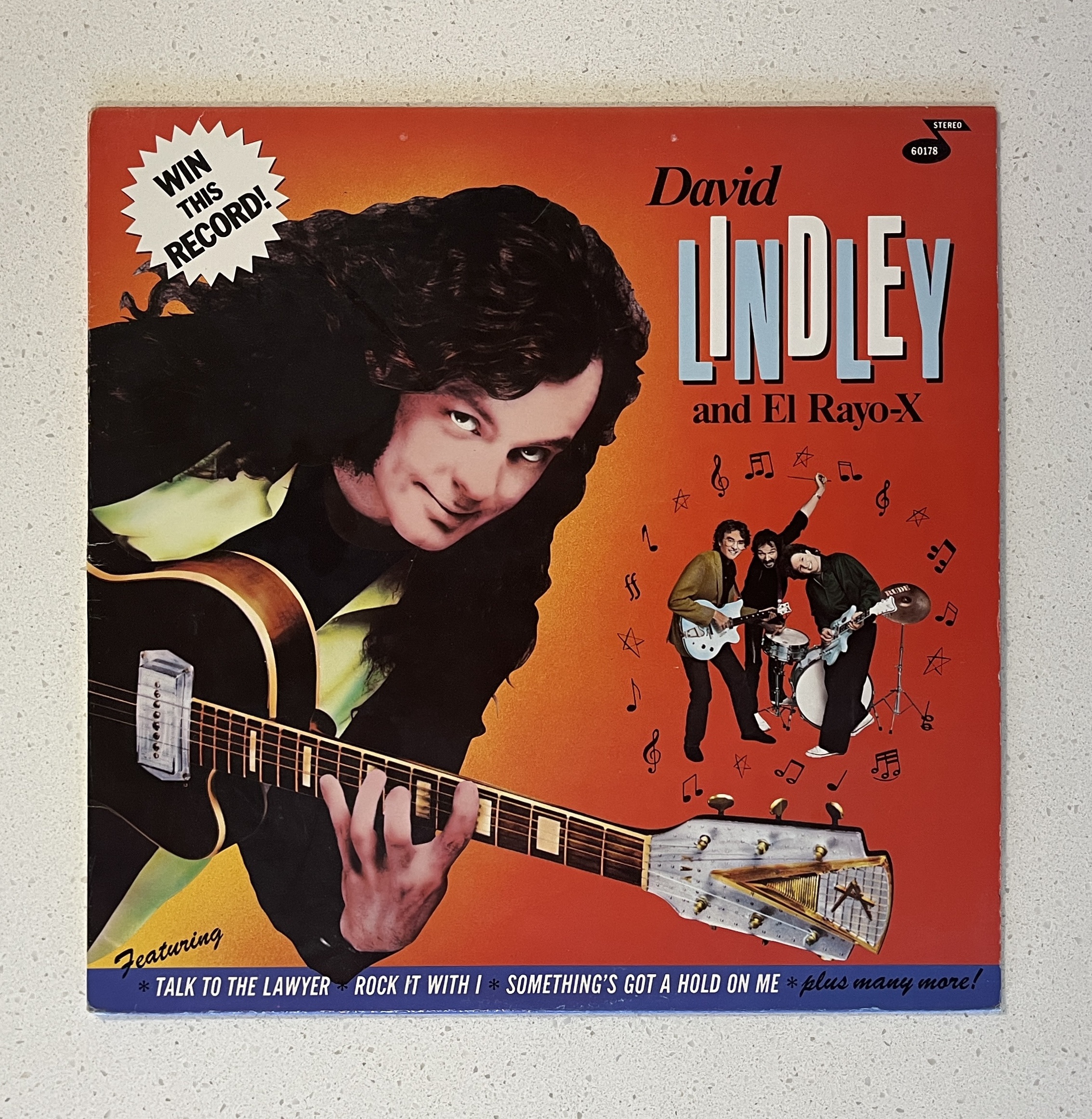 David Lindley And El Rayo-X Win This Record Vinyl Album LP 96 01781 ...